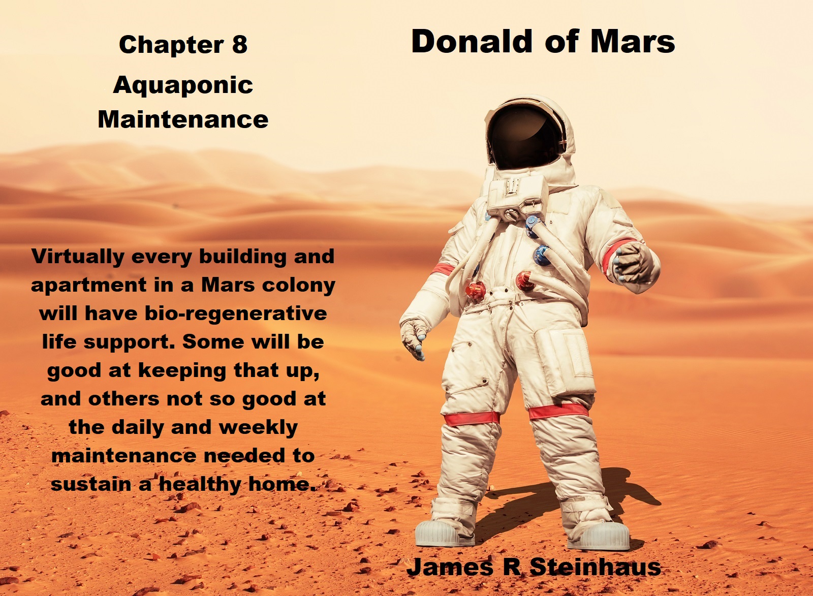 Chapter 8 of Donald of Mars is now live. – James R Steinhaus